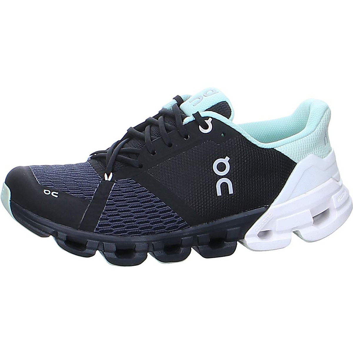 ON Running Women's Shoes Cloud Flyer - Black/White 6.5M
