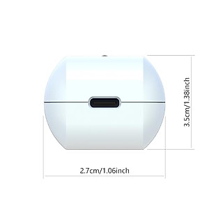 IDMD dog nail trimmers-Powerful 2-Speed dog nail grinder-with safe LED lighting and battery capacity indicator light & type-c USB rechargeable quiet pet nail grinder clipper for dogs/cats(White)