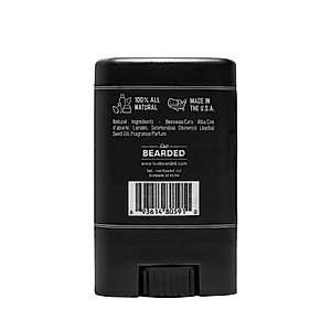 Live Bearded Mustache Wax Stick, 0.35 oz - Made in the USA with All-Natural Ingredients - Medium Hold Stache and Beard Styling for Men | Canyon Scent - Juniper, Cypress, Fir Needle