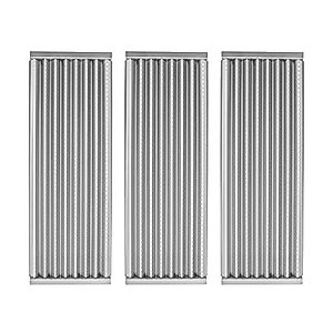 EasiBBQ 3-Pack Stainless Steel Emitter Plates for 2015 and Newer Char-Broil Commercial, Signature, Professional Series TRU-Infrared Gas Grills