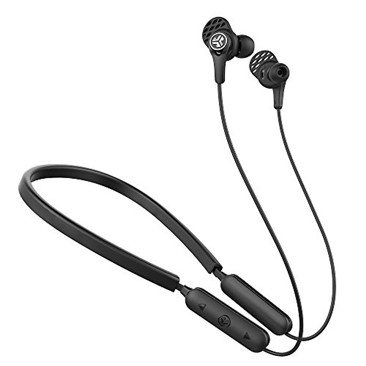 JLab Epic Executive Wireless Active Noise Canceling Earbuds | Bluetooth 4.1 | 11-Hour Battery Life | Universal Music Control | Bluetooth Headphones, Travel Case Included | Black