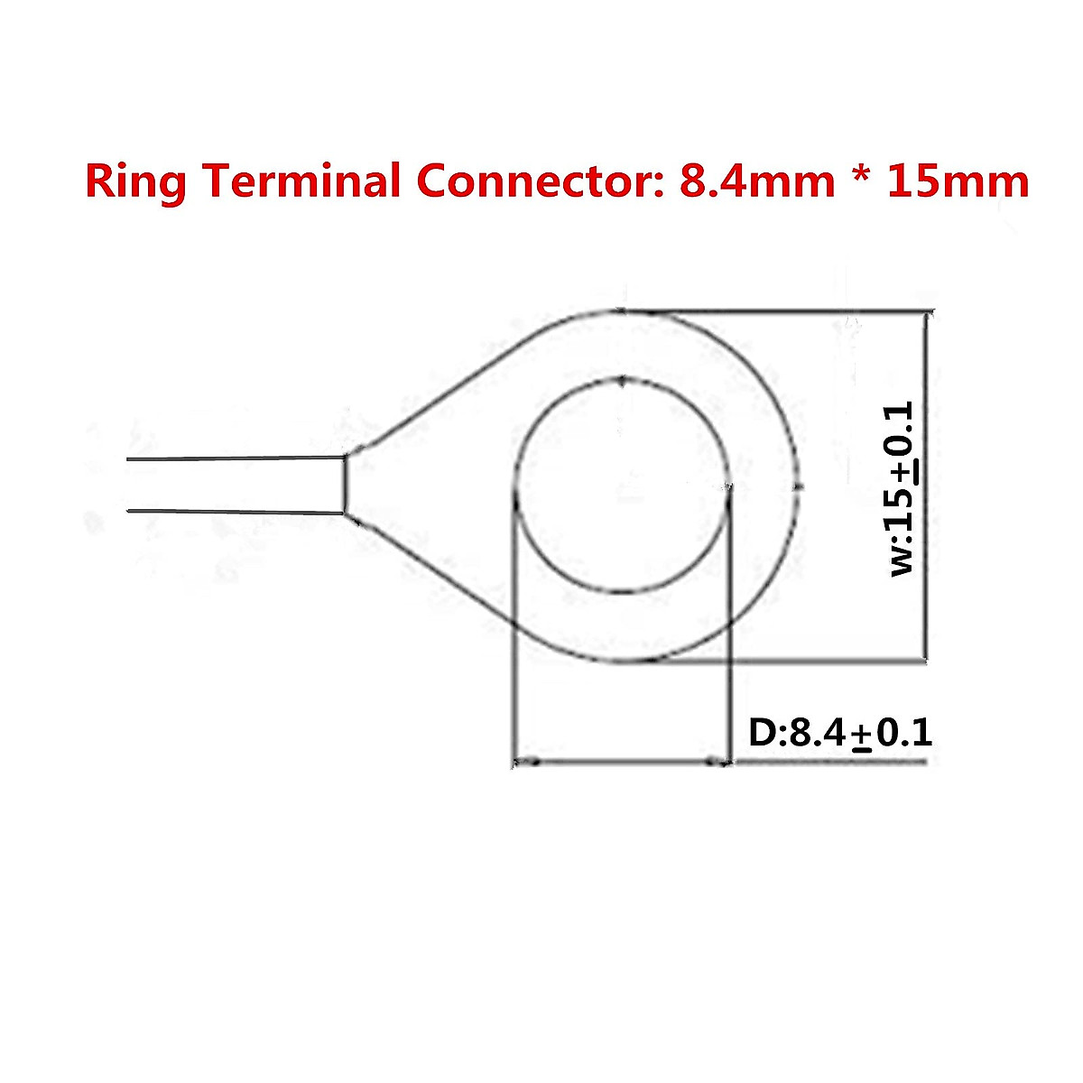SAE Connector Ring Terminal Harness - 12FT SAE Plug to Ring Terminal Harness Assembly Cord 16AWG 2 Pin Quick Disconnect Battery Extension Cable with 15A for Car Motorcycle RVs Boats Solar Panel