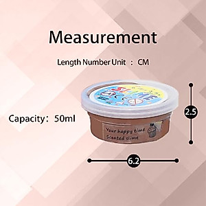 10 Pack Butter Slime Kit for Girls, Putty for Kids, Scented Cloud Slime, Dope Slimes Pack, Cute Water Slime, Peachybbies Slime, Ice Cream Slime, Surprise Silme Toys for Girls and Boys 10-12