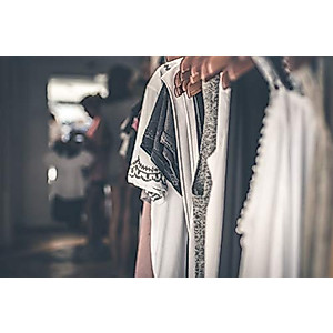 Rustic State Clout Cast Iron Coat Hanger - Clothes Rack - Laundry Bar - Industrial Farmhouse Design Wall Mount Organizer Hook Holder for Closet Laundry Room Mudroom Entryway - Black