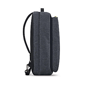 Solo Velocity 15.6 Inch Laptop Hybrid Backpack Briefcase, Navy/Grey