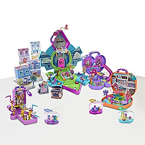 My Little Pony Mini World Magic Epic Crystal Brighthouse Toy, Buildable Playset with 5 Collectible Figures, for Kids Ages 5 and Up