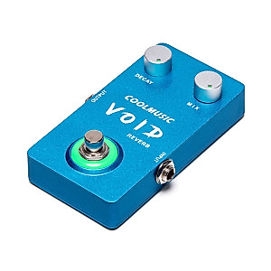 COOLMUSIC C-RV01 Reverb Guitar Effect Pedal Aluminium alloy case