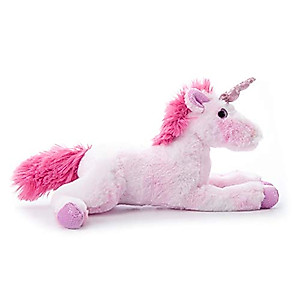 The Petting Zoo Pink Unicorn Stuffed Animal, Gifts for Girls, Posh Plush Unicorn Toy 14 inches