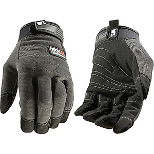 Wells Lamont Men's FX3 Extreme Dexterity All-Purpose Work Gloves, Touchscreen, XX-Large (7850XX), Gray