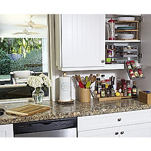 Lipper International 8827 Bamboo Wood Kitchen Tool Holder, 5-1/2" x 8"