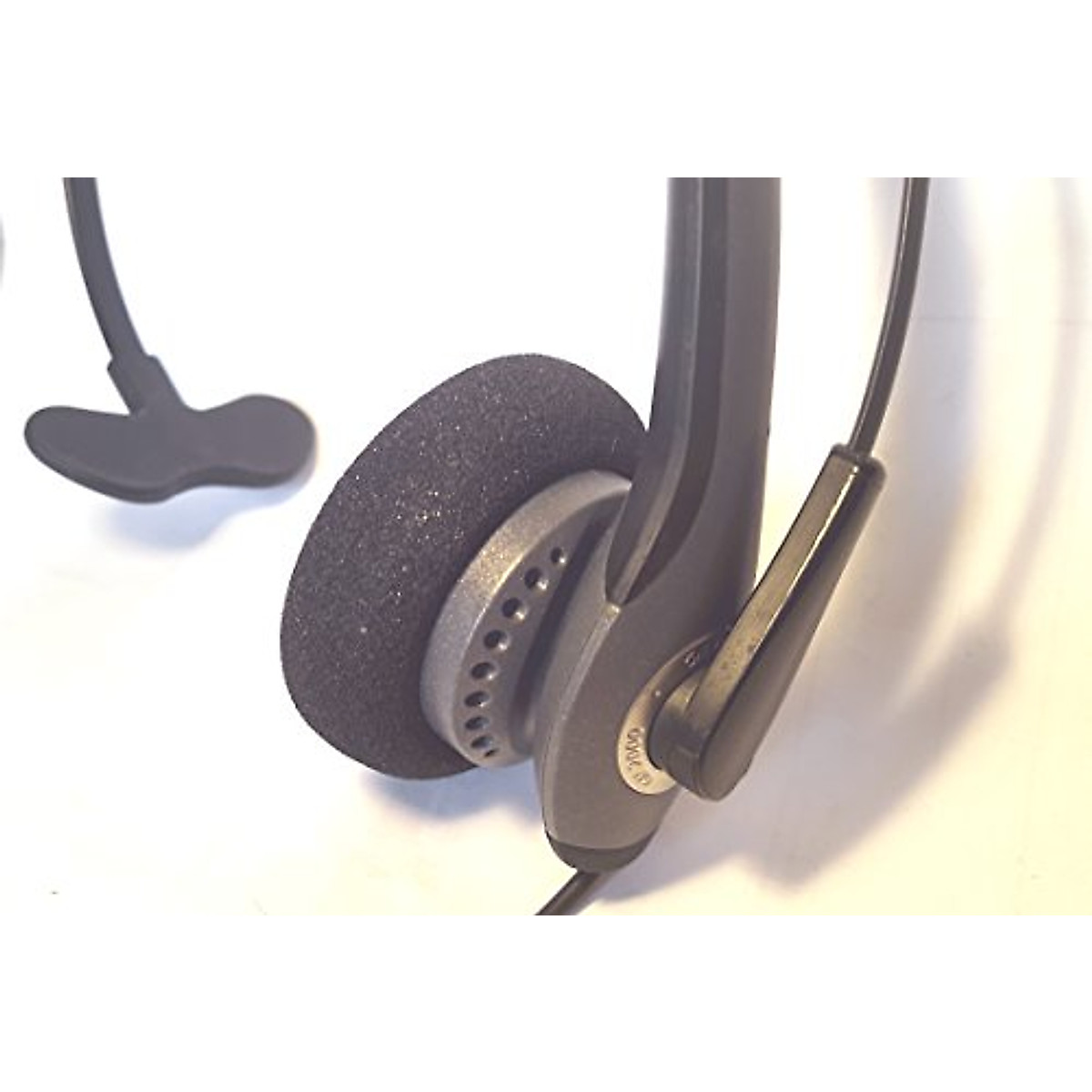 Jabra Spare Foam Headset Ear Cushions, 10 pk, BlueParrott B250-XT, B250-XT+, B250-XTS, Plantronics, Jabra, VXI - CS540, SAVI W440, W740, SupraPlus HW251, HW261, Jabra 2000, 2300, 14101-38