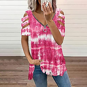 Women Tops Top Products Pink Striped Long Sleeve Shirt White Tee Womens Products and Shipped by Blue Top Women Light Shirts for Women Cotton Shorts Womens Shirt Rainbow T Shirt Women