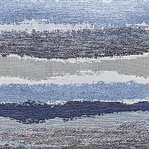 Signature Design by Ashley Petal Road Casual Weather Resistant Cushioned Outdoor Loveseat Sectional/Ottoman/Table Set with 2 Throw Pillows, Set of 4, Gray