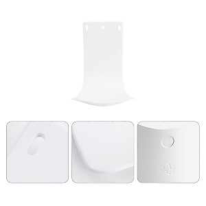 STOBAZA 6 Pcs Plastic Water Tray Soap Catch Tray Soap Dispenser Droplet Tray Foaming Dispenser Trays Drip Tray Kitchen Decor Foam Soap Dispenser Tray Soap Holder Automatic Abs White
