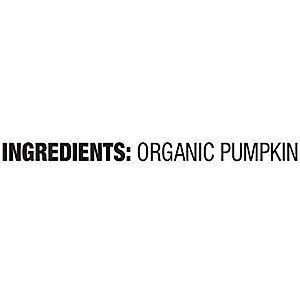 Amazon Brand - Happy Belly Organic 100% Pumpkin, Canned, 15 ounce (Pack of 1)