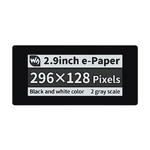 2.9 Zoll e-Paper Touch Display für Raspberry Pi Pico 296×128 E-Ink Touchscreen Anzeigemodul Zweifarbig Schwarz/Weiß 3.3V Unterstützung 5-Punkte-Touch SPI / I2C-Schnittstelle Teilaktualisierung