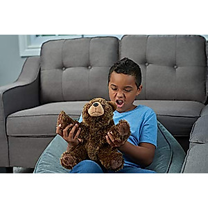Wild Republic Grizzly Bear Plush, Stuffed Animal, Plush Toy, Gifts for Kids, Cuddlekins 12 Inches, Model:12832