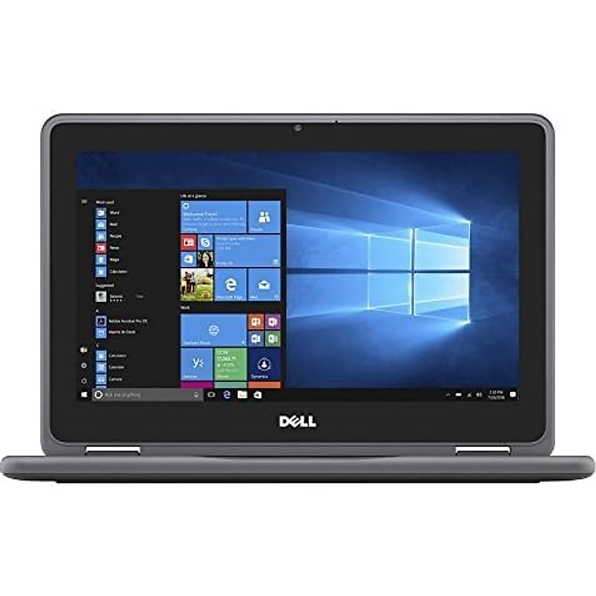 Dell Latitude 3189 Convertible 2-in-1 Laptop, 11.6" Touchscreen, Intel Pentium N4200 (1.1 GHz), 4 GB RAM, 128 GB SSD, Windows 10 Pro 64-Bit (Renewed)