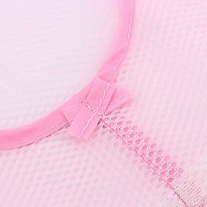 Estink Hanging Mesh Drying Bag, PP and Polyester Material Multipurpose Clothespin Storage Organizer with Hanger for Laundry Kitchen Bathroom