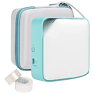 Aenllosi Hard Carrying Case Compatible with Vixic D1600 Rechargeable Label Printer (for Vixic D1600)