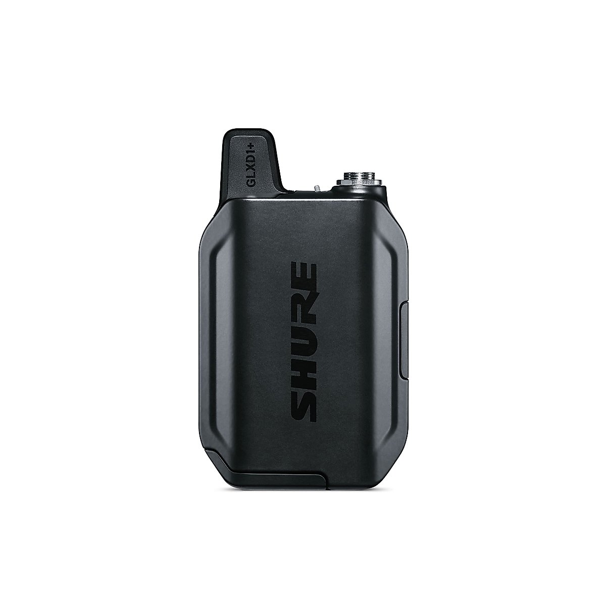 Shure GLXD1+ Wireless Bodypack Transmitter with Reversible Belt Clip and SB904 Battery (12-Hour Life) - for use with GLX-D+ Dual Band Wireless Microphone Systems (Receiver Sold Separately)