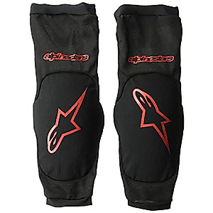 Alpinestars Men's Paragon Plus Elbow Protector, Black Red, X-Small