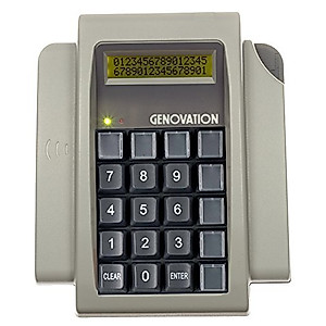 DSI Genovation MiniTerm 910 20-Key Re-legendable Full Travel Keys (Mini Term 910-B Barcode Swipe)