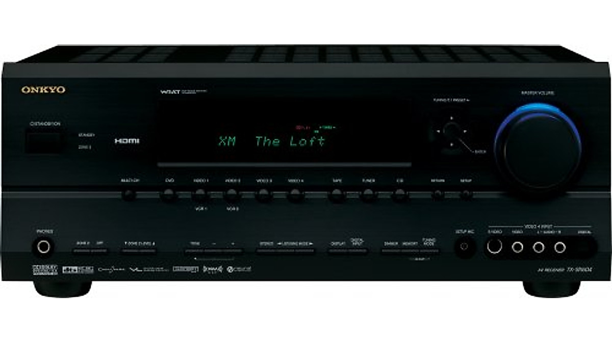 Onkyo TX-SR604 7.1 Channel A/V Receiver - High-Definition Home Theater