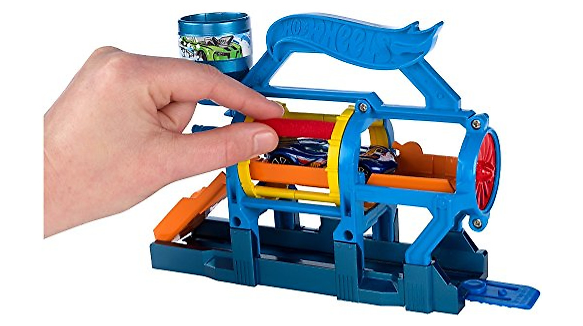 Hot Wheels Turbo Jet Car Wash Play Set | Portable & Connectable Fun