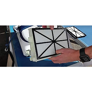 Nispira Ultra Fine Cartridge Filter Panels Replacement for Dolphin Robotic Pool Cleaner Nautilus CC Plus, M400, M500, Odyssey, Oasis Z5i, Sigma, Aquarius XL, C3, C4 Wave 65 90. 9991432-R4, Pack of 4