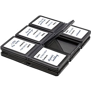 XIT XTMCASE 12 Piece SD/SDHC Memory Card Hard Plastic Case