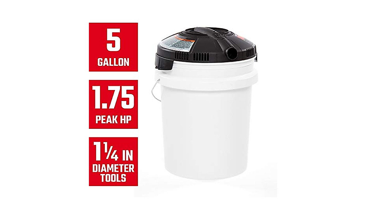 CRAFTSMAN 1.75 HP Wet/Dry Vac Powerhead - Portable Bucket Vac