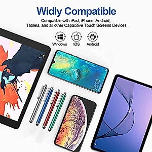 Stylus Pens for Touch Screens, Universal Stylus Pen 12 Pack High Precision Capacitive Stylus for iPad/iPhone/Android/Tablets/Chromebook/Kindle/Galaxy All Universal Touch Screen Devices