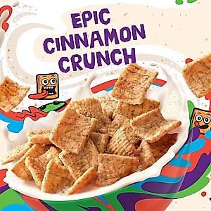 Original Cinnamon Toast Crunch Breakfast Cereal, 4 Pack 8 OZ Cereal Cup