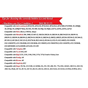 Prewound Bobbin, Card Board, Size L (SA155, Size9.4), Black Color, 144pcs per Box, 75D/2 Polyester, Doublelin, Compatible with Babylock, Barudan,Bernina,Brother,Consew,Juki, Singer, Tajima and More