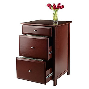 Winsome Delta Home Office, Walnut
