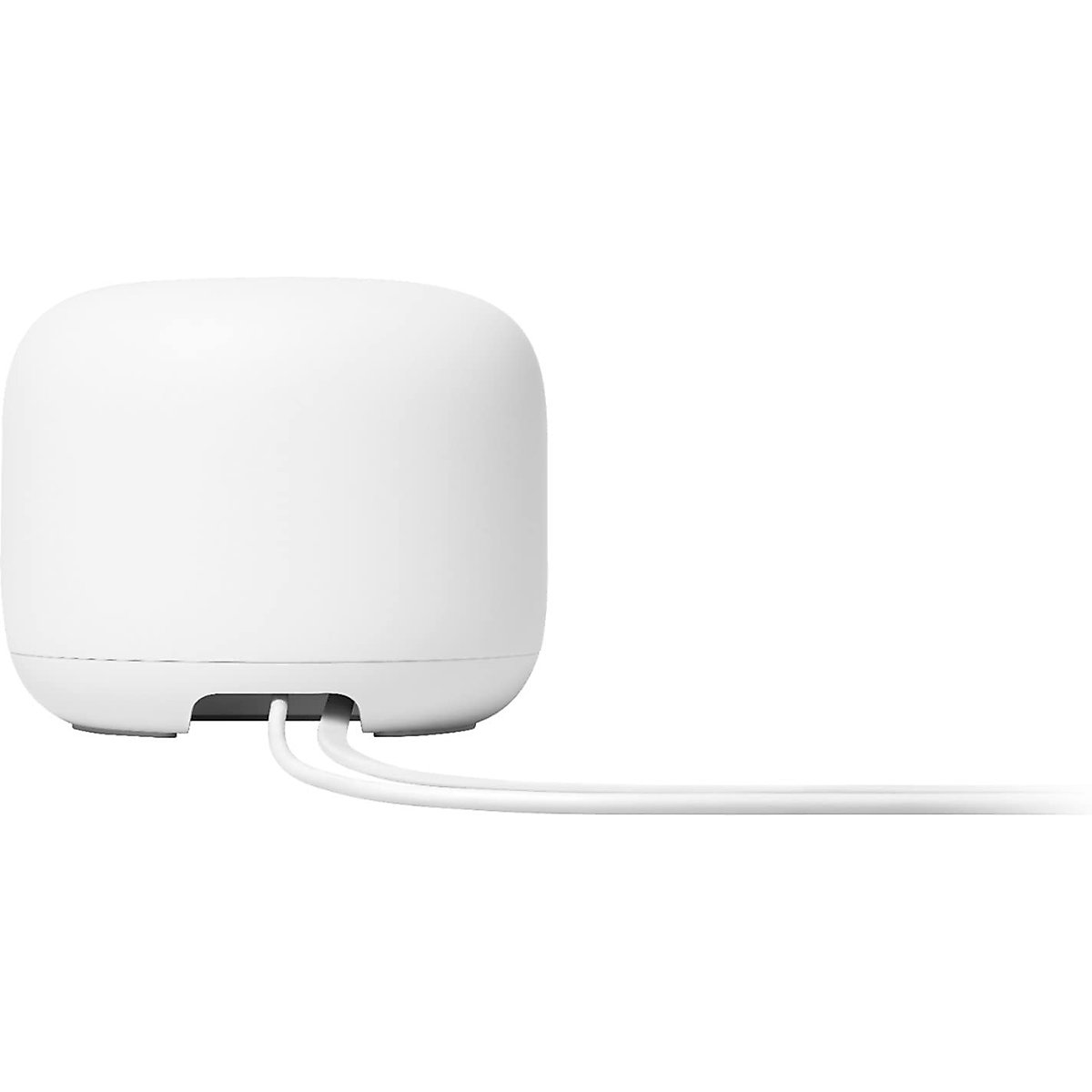 Google Nest WiFi Router and 1 Point Bundle AC2200 Mesh Wi-Fi in Eco-Friendly Non Retail Packaging (2-Pack)