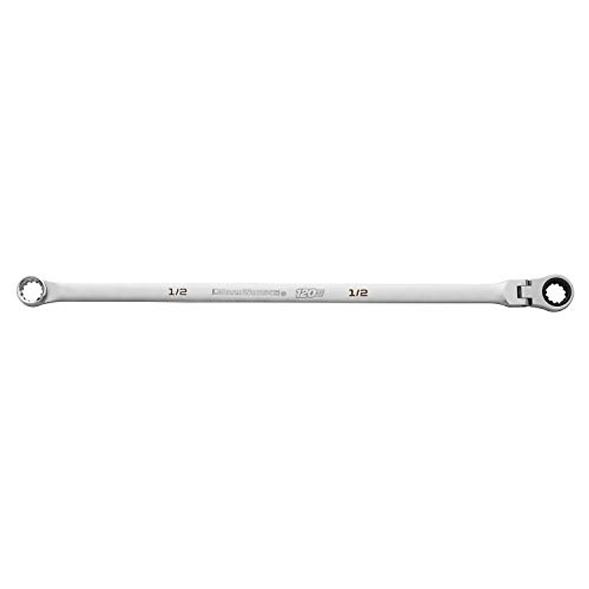 GEARWRENCH 120XP GearBox™ Universal Spline XL Flex Head Ratcheting Wrench, 1/2" - 86133