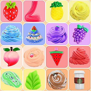 New Butter Slime 8 Pack, Scented Slime for Girls and Boys Party Favor, Birthday Gifts, Classroom, Carnival Prizes, Goodie Bag Stuffers,Soft and Non-Sticky