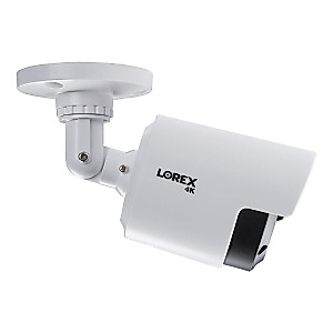 Lorex 4K Security Camera System, Ultra HD Indoor/Outdoor Analog Wired Bullet Cameras with Motion Detection Surveillance, Color Night Vision & Smart Home Compatibility, 1TB 8 -Channel DVR, 8 Cameras