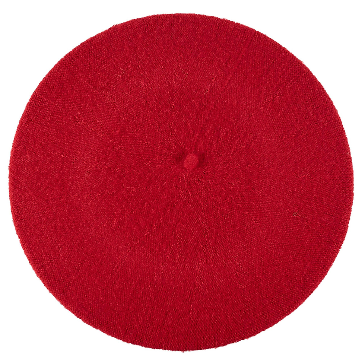 Hat To Socks Wool Blend French Beret for Men and Women in Plain Colours (Red)