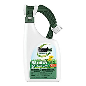 Roundup For Lawns₃ Ready-To-Spray - Tough Weed Killer for Use on Northern Grasses, 32 oz.