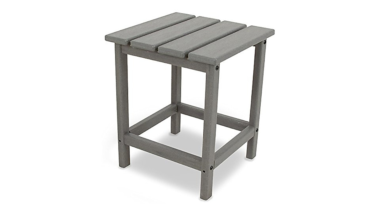 Lifetime Outdoor Convertible Bench & POLYWOOD Side Table Sets