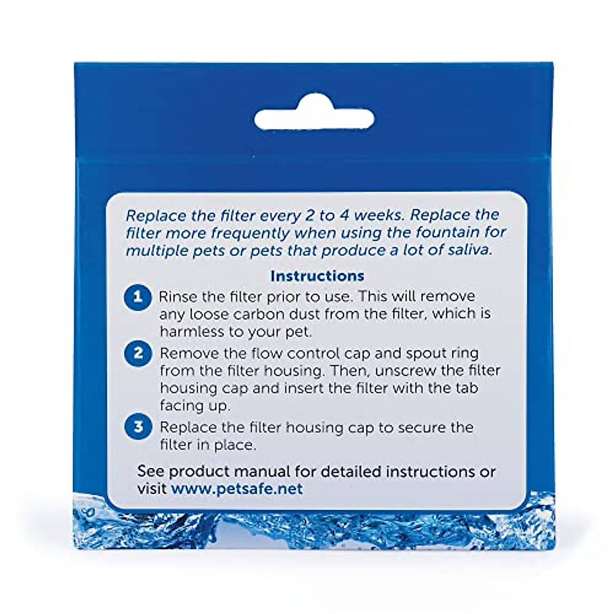 PetSafe Drinkwell 360 Premium Carbon Filters, Dog and Cat Water Fountain Filters, 12 Pack