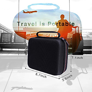 XANAD Battery Organizer Storage Case Holds 148 Different Size Batteries for AAA AA 9V Flat Batteries C and D Size Battery (Batteries and Tester not Included)