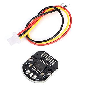 Fafeicy 1 PCS AS5048A Magnetic Encoder, Stepper Encoder Magnetic PWM/Serial Peripheral Interface Port Module PWM Controller 5V DC Angle Accuracy 0.05° (1)