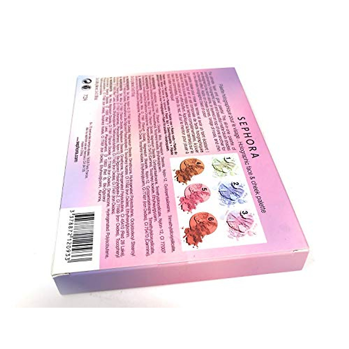 Sephora Holographic Face & Cheek Palette