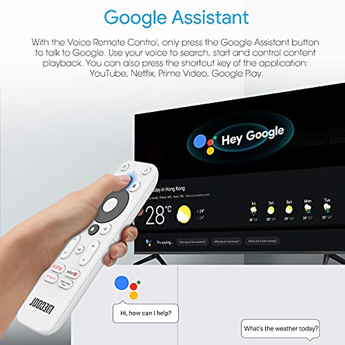 Android 10.0 TV Box, KM2 Smart TV Box Netflix Google Certified and MECOOL KM2 Plus Smart TV Box Netflix Google Certified AV1 Ultra 4K HDR 2GB 16GB Bundle