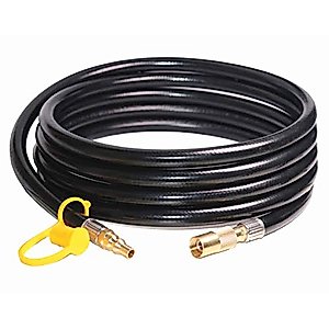 DOZYANT Propane Quick Connect Convertion Adapter Fitting with 12 Feet Extension Hose for Blackstone 17"/22" Griddle, Connect to RV Trailer with Quick-Connect Kit
