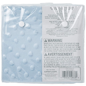 Carter's Changing Pad Cover Plush Velboa Bubble Dot - Sage